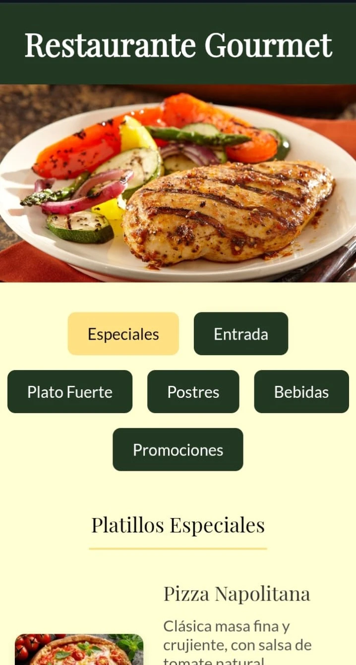 Gastronome | Menús y Web para Restaurantes