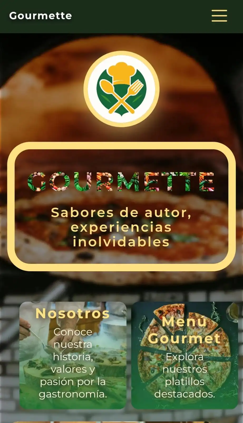 Gastronome | Menús y Web para Restaurantes